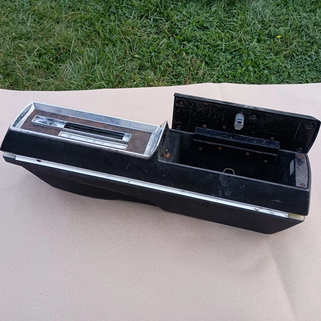 1967-69 OLDSMOBILE CUTLASS 442 Center Console Black OEM Floor Shift ...