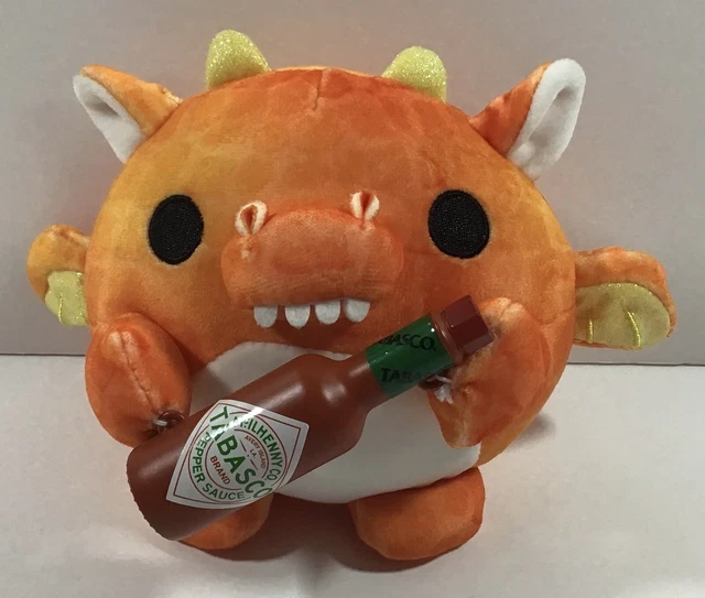 ZURU SNACKLES TOBASCO 4 1/2” High Felix The Dragon And Terry The Bear £ ...
