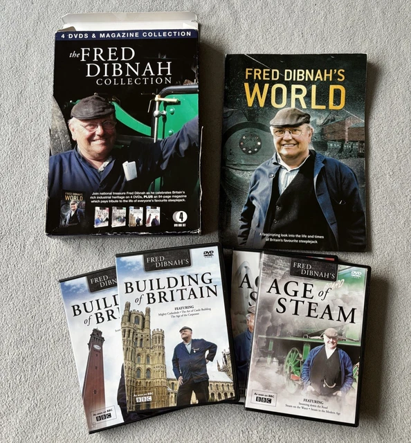 FRED DIBNAH COLLECTION, 4 Dvd Set, Special Edition. £9.99 - PicClick UK