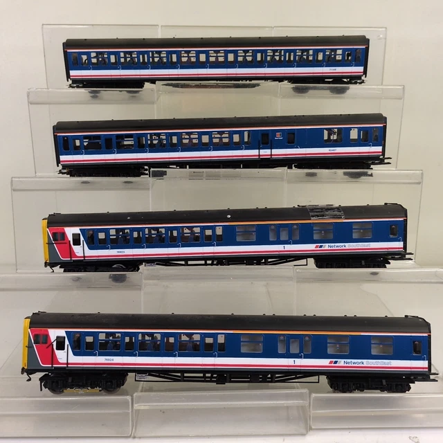 OO GAUGE HORNBY Network Southeast 4 VEP Class 4 Car EMU BR Blue £203.36 ...
