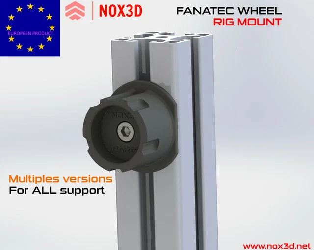 FANATEC STEERING WHEEL hook cockpit support rig mount simlab bracket ...