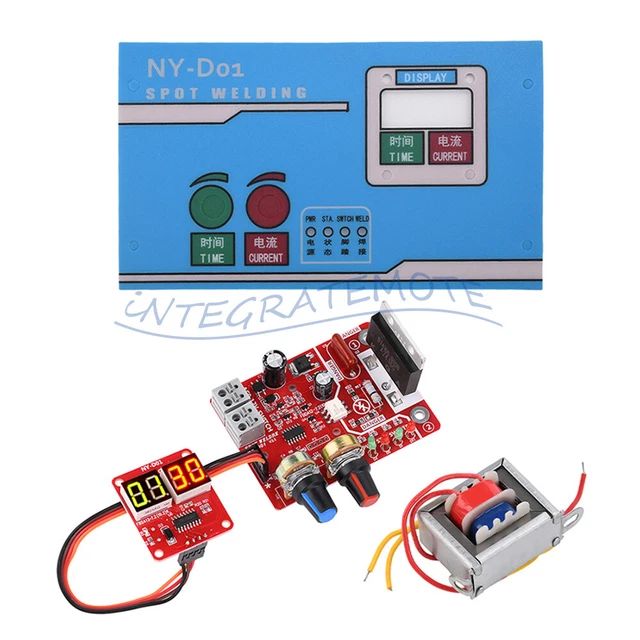 NY-D01 40A 100A Pulse Spot Welder Time Current Control Board Power Transformer EUR 17,36 ...