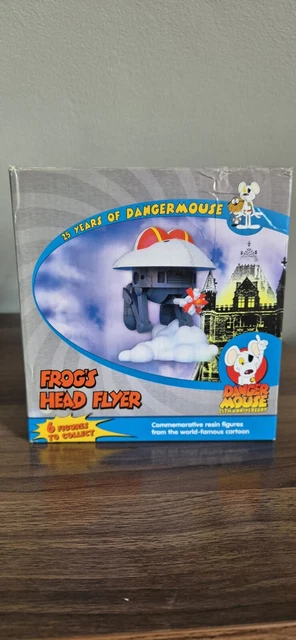 DANGER MOUSE 25TH Anniversary Commemorative Frogs Head Flyer Resin ...