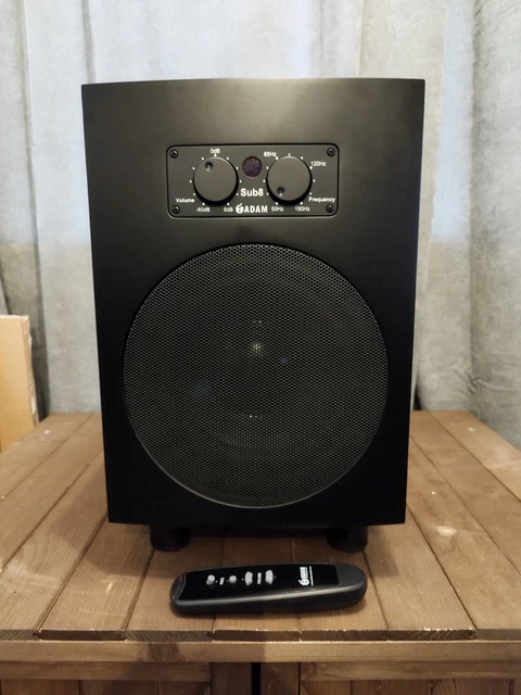 ADAM AUDIO SUB8 Subwoofer + Remote Control £400.00 - PicClick UK