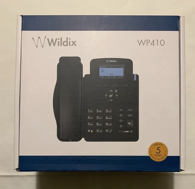 WILDIX WP410 TÉLÉPHONE fixe, de bureau filaire NEUF en boîte idéal ...