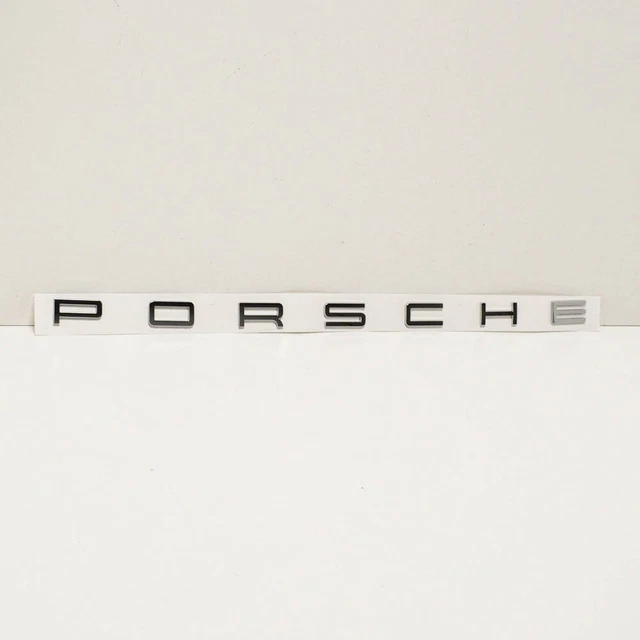 PORSCHE CAYENNE 958 92A Heckklappe Emblem Abzeichen Typenschild ...