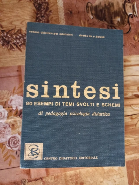SINTESI 80 ESEMPI Di Temi Svolti E Schemi EUR 5,00 - PicClick IT