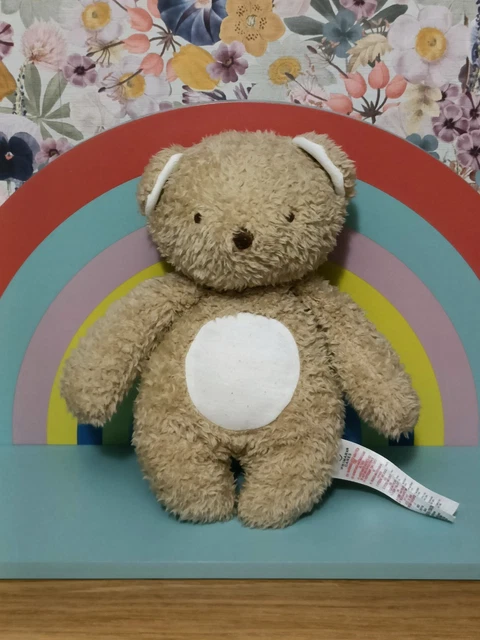 PRIMARK BROWN CREAM Fluffy Teddy Bear Comforter Soft Toy £5.43 ...