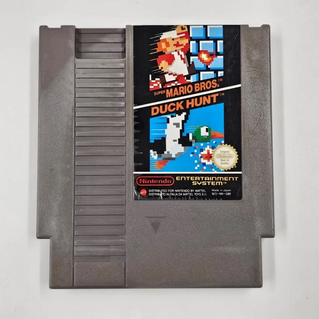 SUPER MARIO BROS / Duck Hunt Nintendo Entertainment System NES Game PAL ...