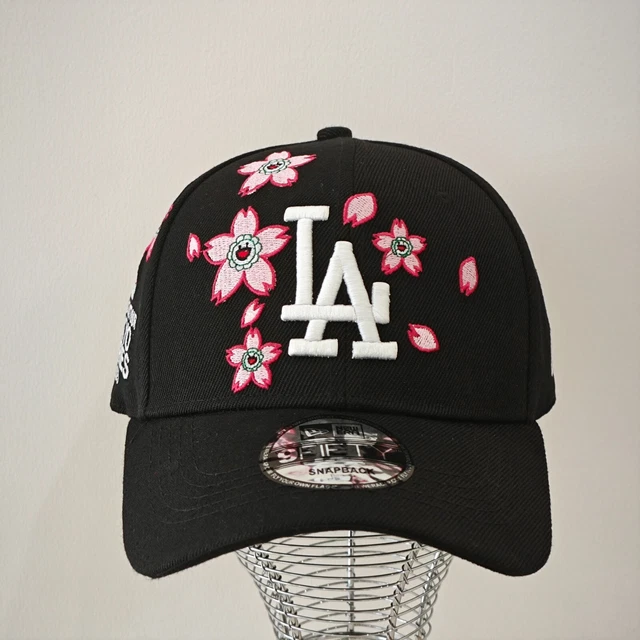 2025 TOKYO SERIES TM Dodgers LA Adjustable MLB Cap Stitched Black Hat ...