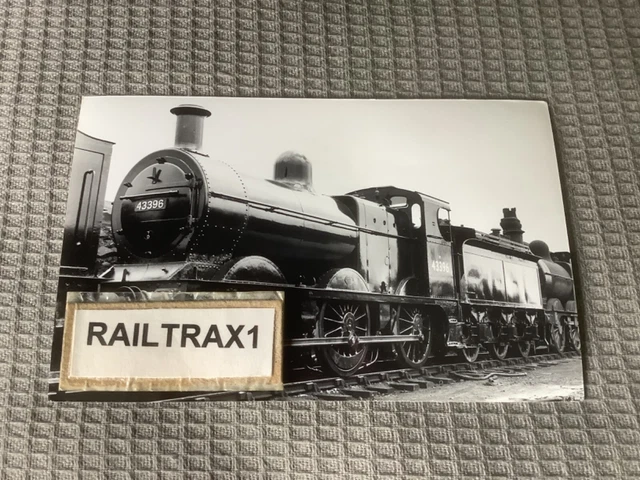 RAILWAY STEAM PHOTOGRAPH - 43396 At Derby Works/Shed. (Darkroom Photo ...