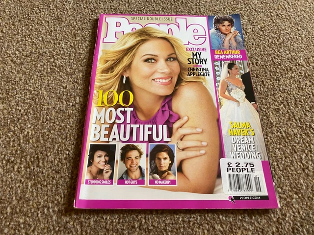 PEOPLE MAGAZINE 11/5/2009 Christina Applegate Salma Hayek Philip ...