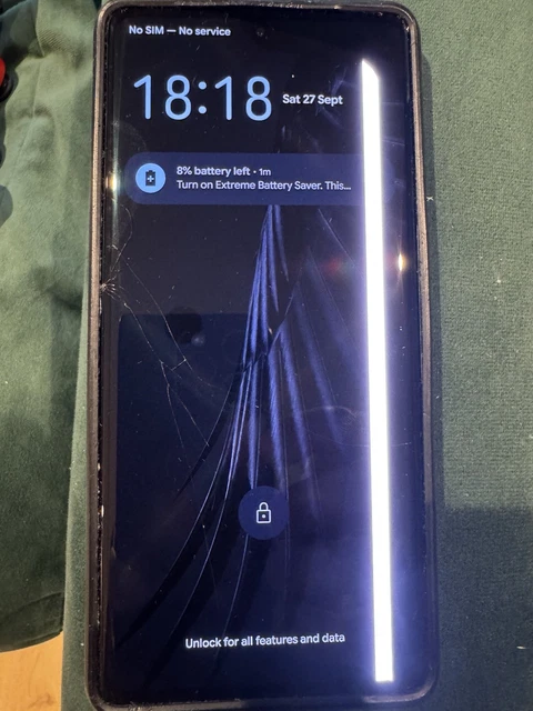 GOOGLE PIXEL 7 Pro XL 128GB Unlocked Smartphone Obsidian Screen and ...