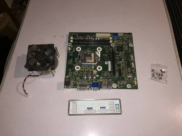 FX-ISB-8X-3 REV:1.00 MOTHERBOARD Socket LGA1150 IO Shield CPU Fan HP ...