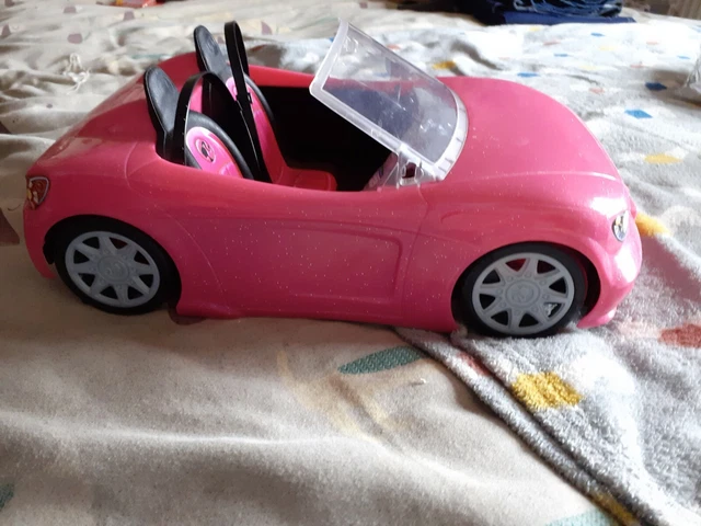 BARBIE CONVERTIBLE TWO Seater Car, Mattel, 2013 £10.00 - PicClick UK