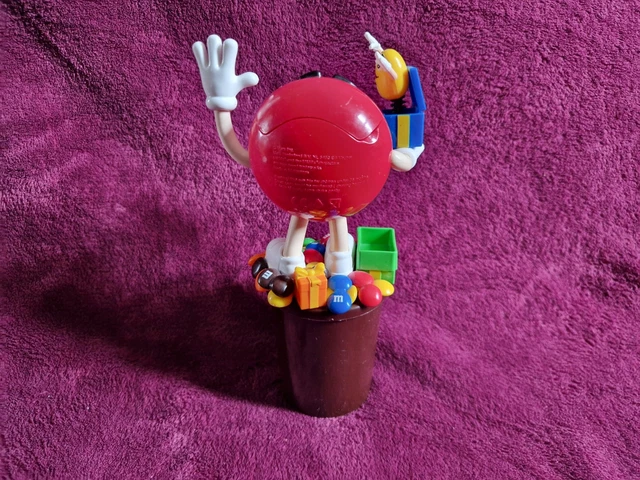 M&M SWEET CANDY/CHOCOLATE Dispenser Red Sweet Surprise Working 5.5" £16 ...