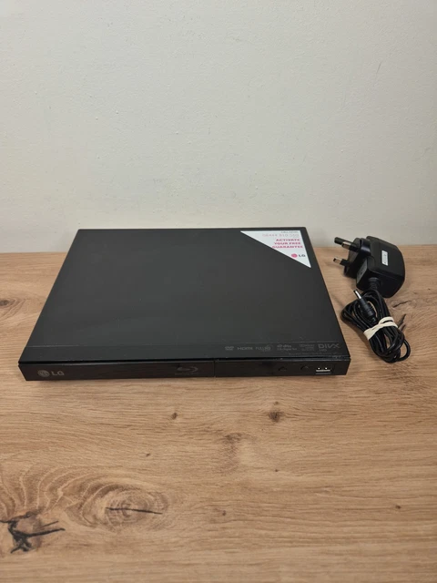 LG BP125 BLU-RAY Disc/DVD Player Black HDMI Dolby TrueHD DivX Full HD ...