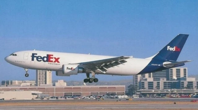 FEDEX FEDERAL EXPRESS Airbus A300-600 N668FE @ Los Angeles 1996 ...