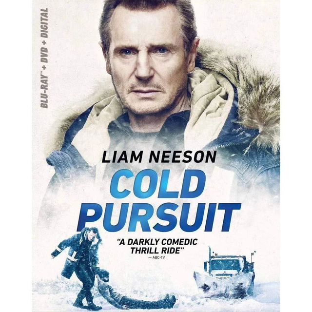COLD PURSUIT (BLU-RAY) Liam Neeson Laura Dern Emmy Rossum Tom Bateman ...