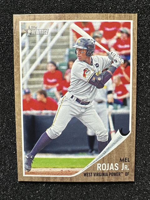 MEL ROJAS JR. #98 2011 Topps Heritage édition recrue/prospect QTY EUR 1 ...