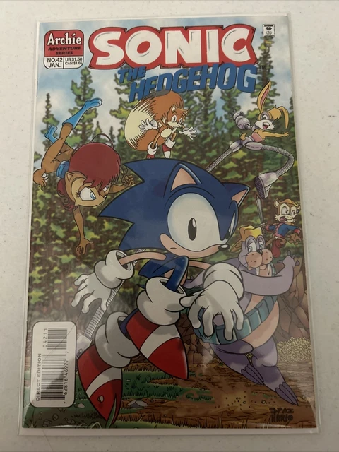 SONIC THE HEDGEHOG #42 Archie Comics Rare EUR 19,58 - PicClick FR