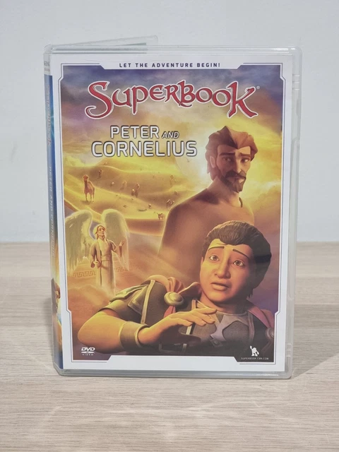 CBN SUPERBOOK: PETER and Cornelius Christian Animated Bible Stories DVD ...