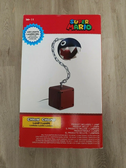 NINTENDO SUPER MARIO Bros. Chain Chomp LED Lamp New in Box NIB £216.14 ...