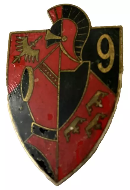 MILITARY INSIGNIA GENIUS: ""9Th Regiment Of Genius"" Dragon P. G1909 2 ...