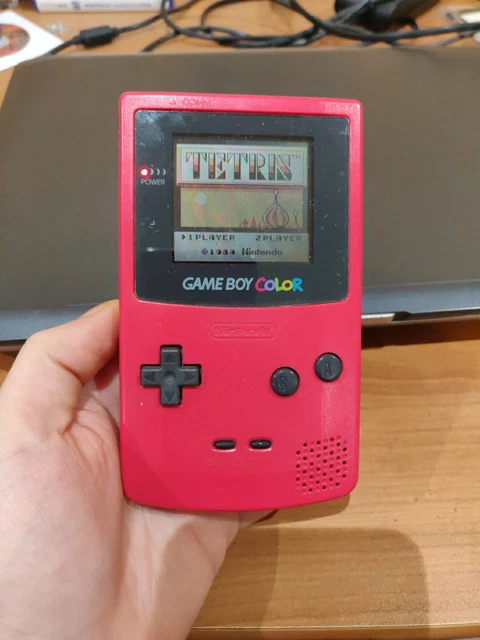 GAMEBOY COLOR NINTENDO Rose Pink officielle semi HS GBC 439 EUR 46,95 ...