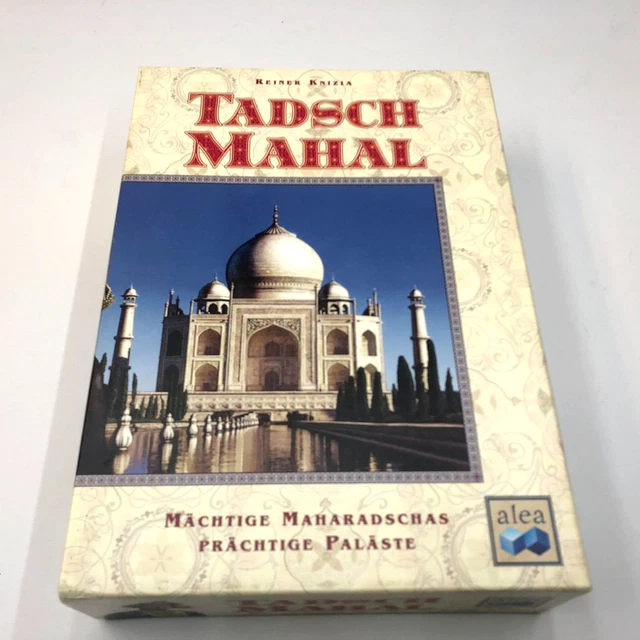 TADSCH MAHAL (TAJ Mahal) Board Game Reiner Knizia 2000 Alea - German ...