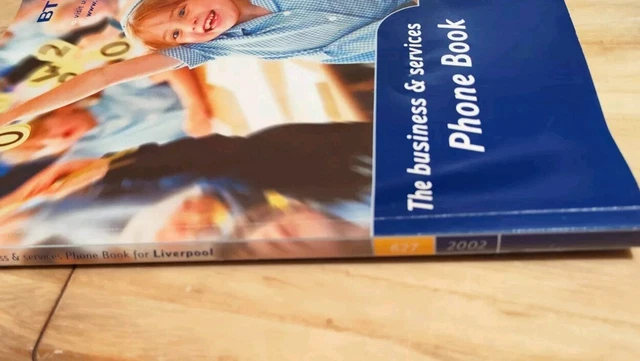 VINTAGE BT PHONE Book April 2002 Liverpool Film Tv Prop £9.99 - PicClick UK