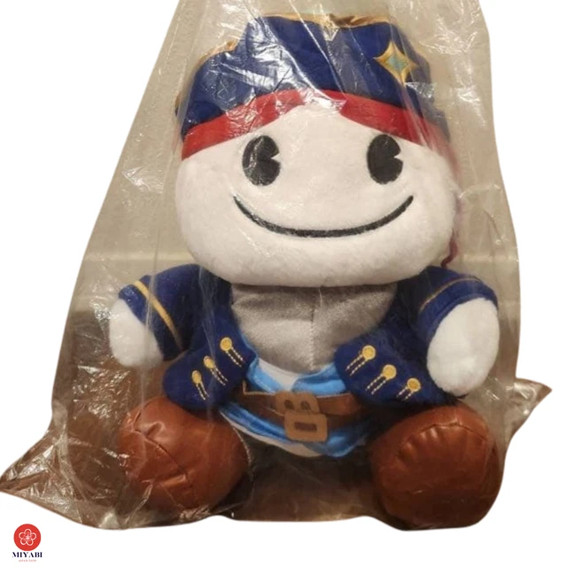 BIGO LIVE OFIFCIAL Pirate Go-chan Plush Doll Blue Limited Prize H30cm ...
