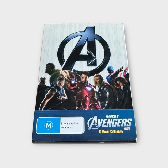 MARVEL AVENGERS 6 Movie Collection Thor Iron Man Region 4 Action ...