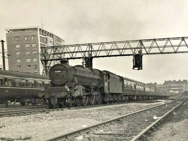 VINTAGE PHOTO LMS Class Train 45089 Class 5 £7.99 - PicClick UK