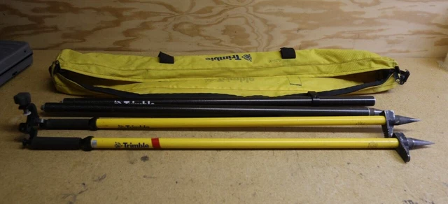 TRIMBLE 2M CARBON Fiber Range Pole with Bipod 43169-00 $375.00 - PicClick