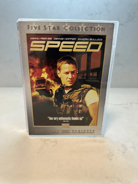 SPEED DVD 2002 2-Disc Set Five Star Edition Keanu Reeves, Sandra ...