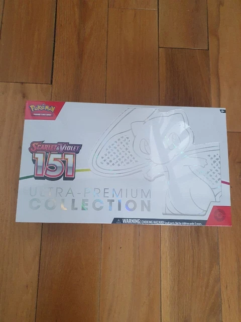 POKEMON SCARLET VIOLET - 151 Mew Ultra Premium Collection Box UPC ...