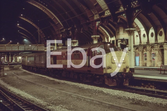 35MM RAILWAY SLIDE Class 37 37411. Copyright to Buyer £2.79 - PicClick UK