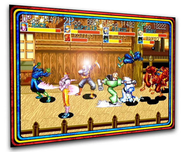 POSTER ICONIC STAGES - Arcade - Captain Commando - Screenshot A EUR 6 ...