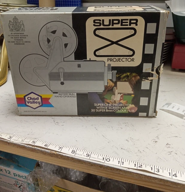RARE VINTAGE CHAD Valley SUPER-CINE-PROJECTOR 8" SCREEN 1970'S £10.00 ...