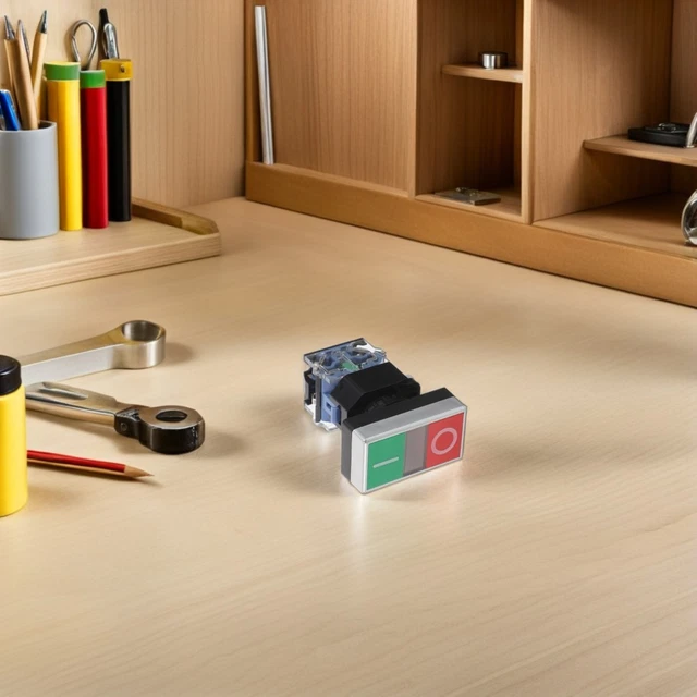 TWO POSITION PUSH Button Switch Heavy Duty Double Pole Single Throw ...