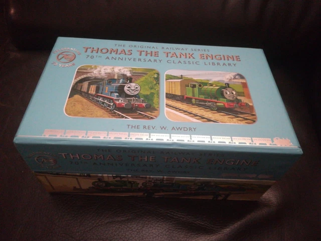 THOMAS THE TANK Engine 70th Anniversary Classic Library Book The Rev W ...