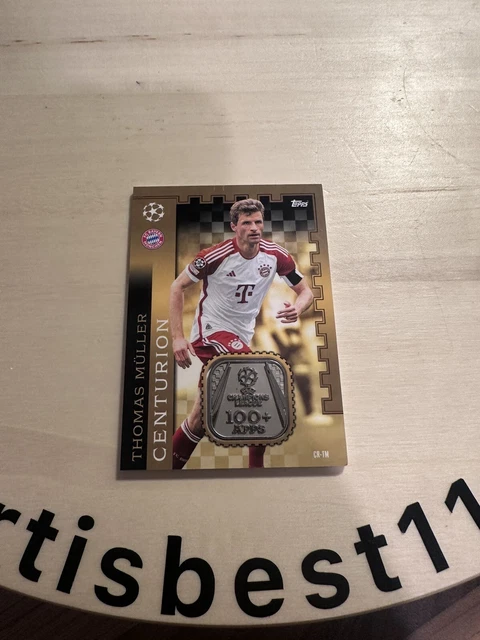 MATCH ATTAX 23 24 2023 2024 Thomas Muller 100 Apps Relic Card Cr-Tm £13 ...