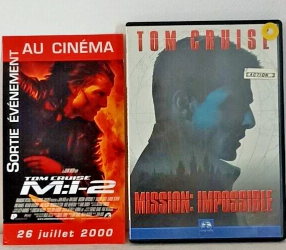 DVD TOM CRUISE Mission Impossible 1996 Paramount EUR 9,50 - PicClick FR