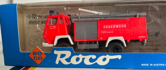 ROCO STEYR 91 TLFA 4000 Feuerwehr Hall i. Tirol in der OVP EUR 10,50 ...