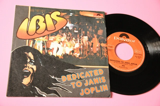 IBIS 7 & Dedicated To Janis Joplin Orig Italie Prog 1975 Mint Mai ...