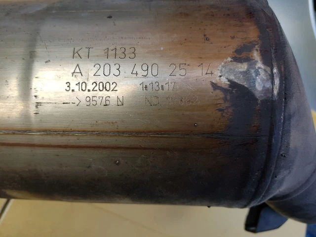 KATALYSATOR VORKAT A2034902514 KT1133 Mercedes-Benz C-Klasse W203 S203 ...