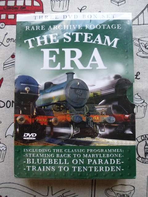 THE STEAM ERA Rare Archive Footage X3 Dvd Boxset New Factory Sealed ...