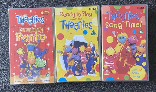 THE TWEENIES VINTAGE VHS Video Bundle X 3 Various Titles - Rare Yellow ...