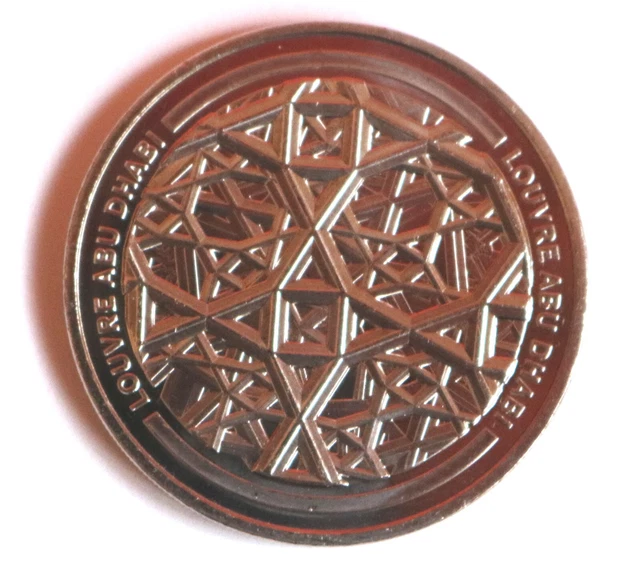 MINI-MÉDAILLE MONNAIE DE Paris Louvre Abu Dhabi EUR 389,00 - PicClick FR